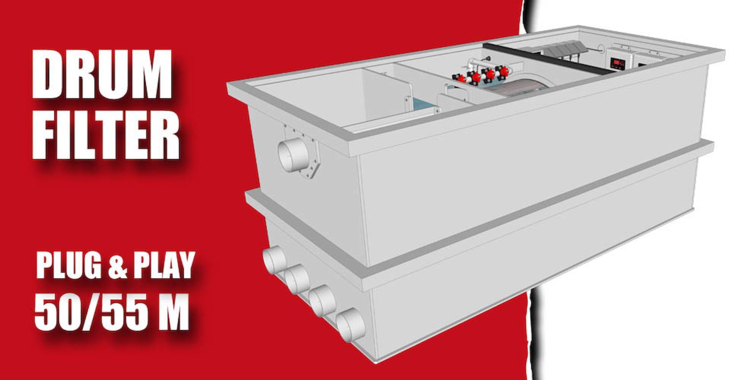 Red Label - PLUG and PLAY Serie - Trommel (drum) 50/55 M - Unikoi